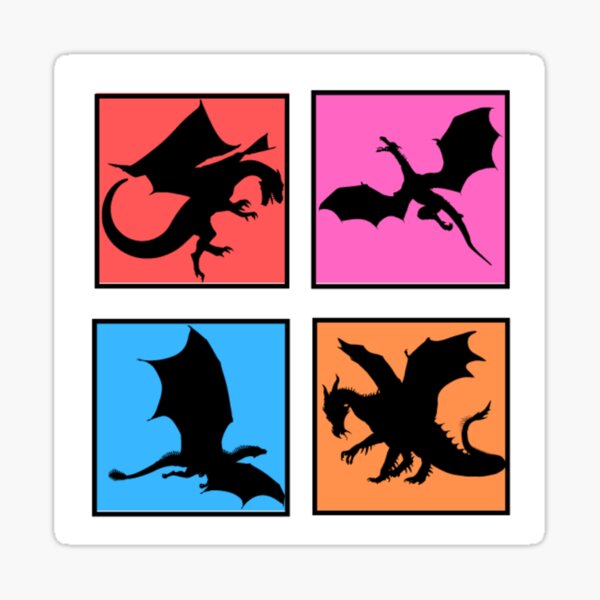 "Adopt Me Bat Dragon" Sticker for Sale by Hediko | Redbubble