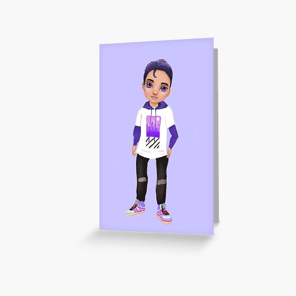 "Rainbow high Colin doll character " Greeting Card for Sale by ...