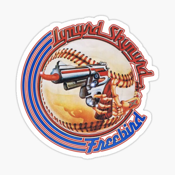 "Lynyrd Freebird Skynyrd" Sticker for Sale by ronaldoc389 | Redbubble