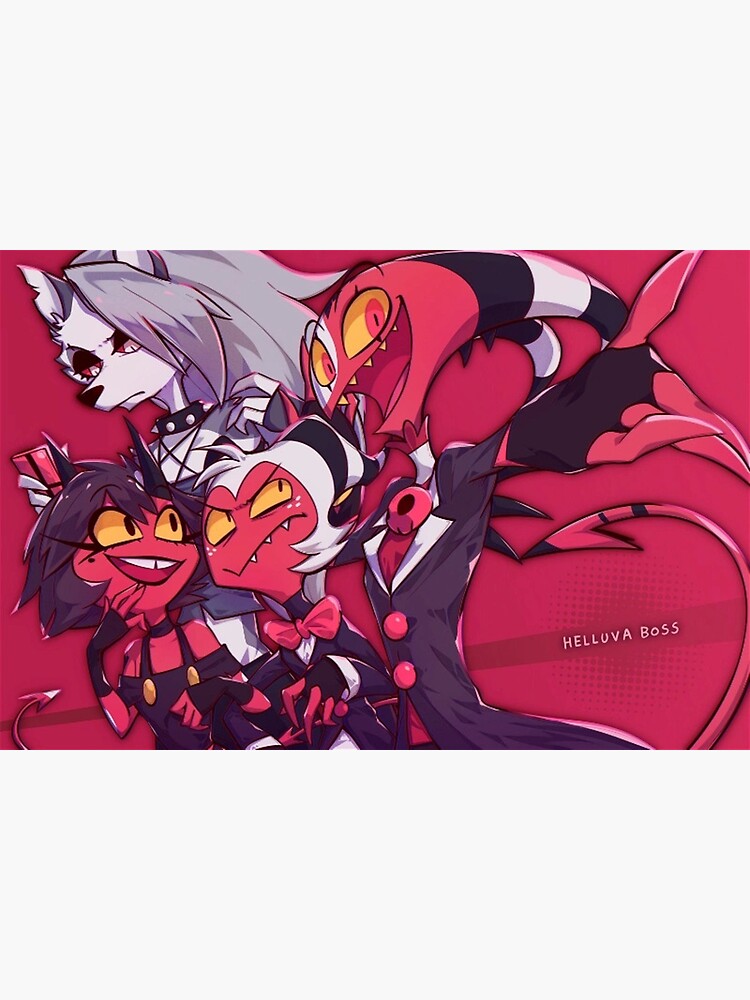 Helluva Boss Premium Matte Vertical Poster Designed & Sold By Piyush Jain