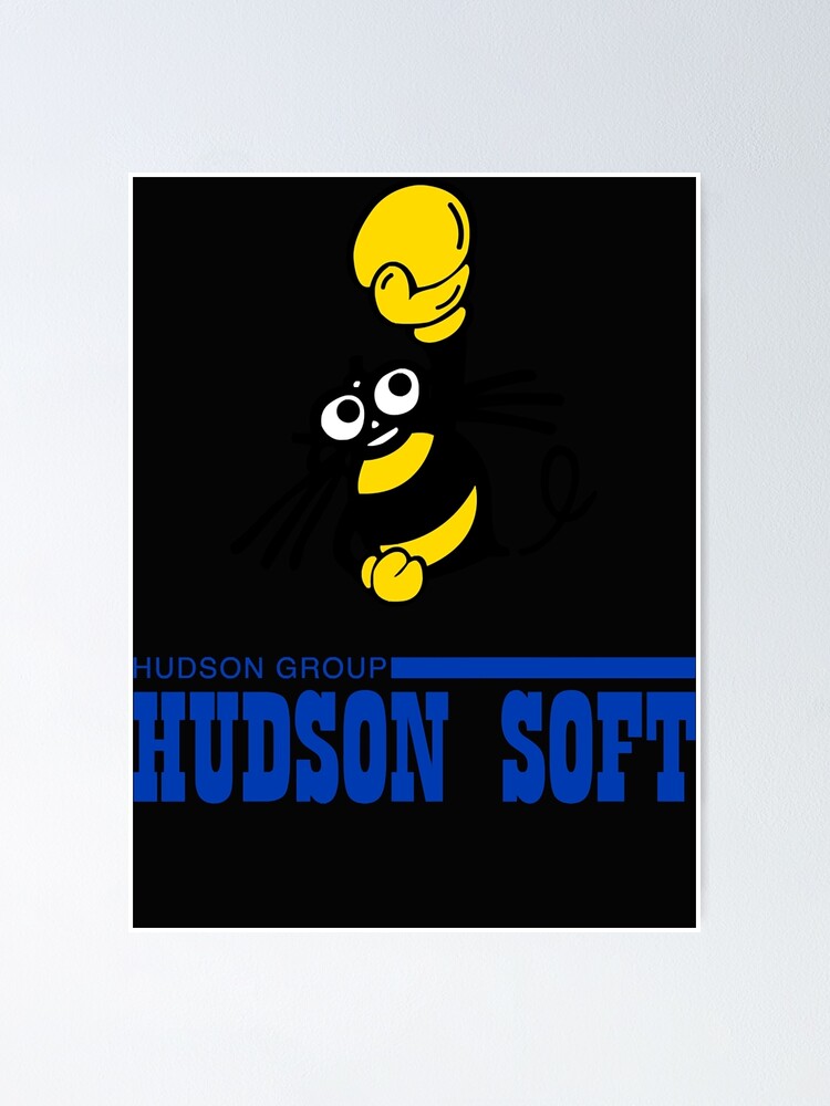 "Hudson Soft Boxing Bee Logo " Poster for Sale by Matthew445667 | Redbubble