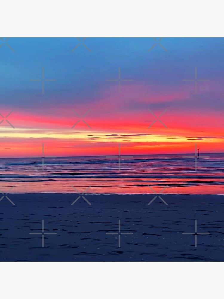 Poster « Plage des Pays-Bas », par lets-travel | Redbubble