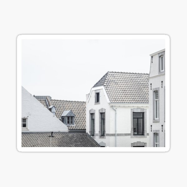 "White Houses and Rooftops | Architecture Maastricht Netherlands ...