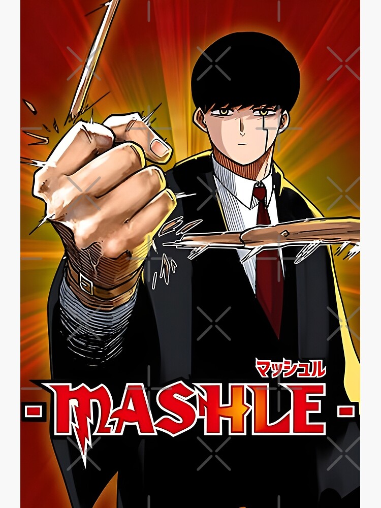 "Anime Mashle" Poster for Sale by andrew-kagawa | Redbubble