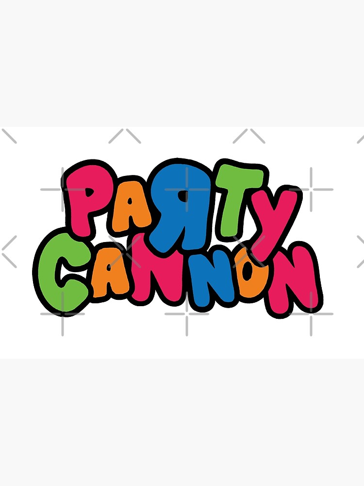 "Party Cannon Band Logo" Poster for Sale by alice-vam | Redbubble