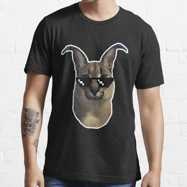 "Big Floppa Meme" T-shirt for Sale by LGBTHUMAN | Redbubble | floppa ...