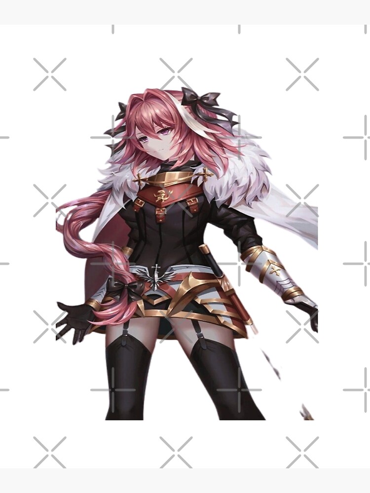 Cute Astolfo Poster For Sale By Bihashop Redbubble