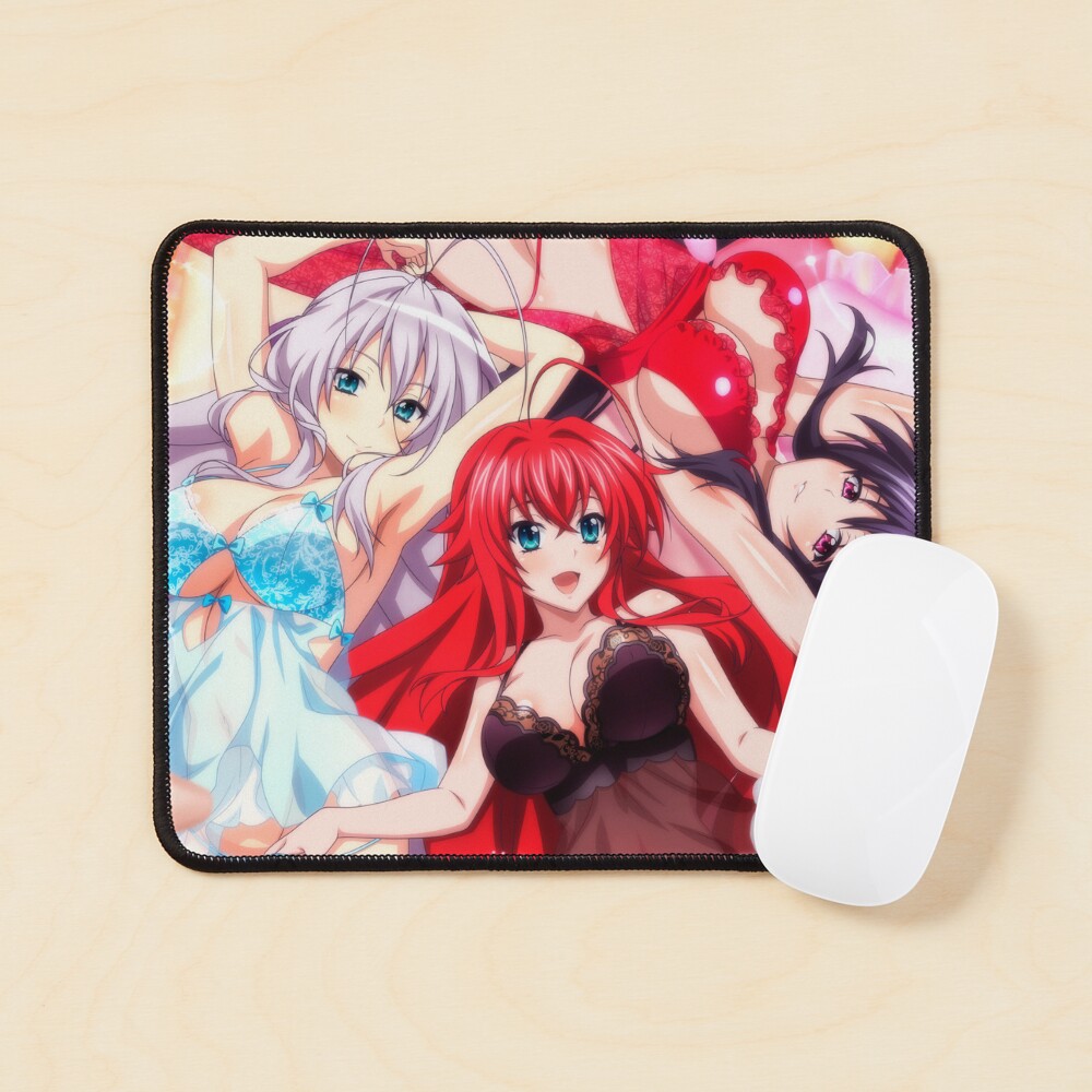 "Lewd Himejima Akeno Rias Gremory Rossweisse Tits Sexy Boobs Cute (High School DxD Ecchi Hot ...