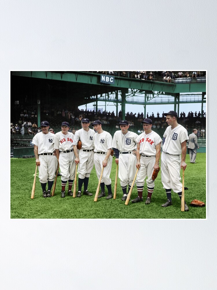 "The All-Star Teams at Griffith Stadium in 1937." Poster for Sale by ...