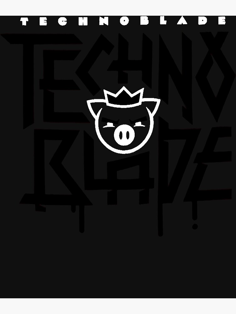 "Technoblade logo" Poster for Sale by JaaXiong1 | Redbubble