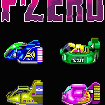 "F-Zero (SNES)" Sticker for Sale by plohrthko | Redbubble