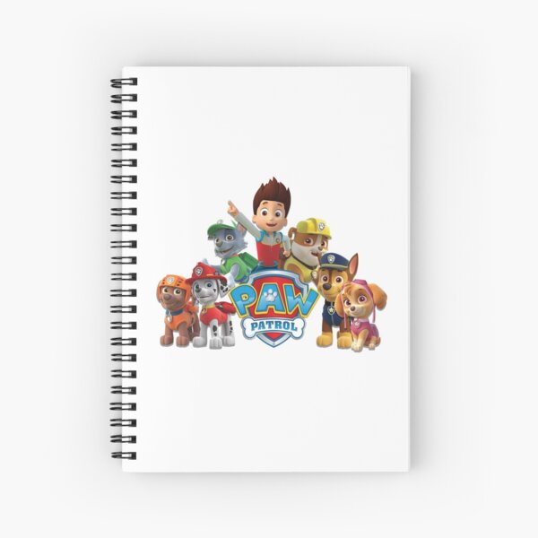 Paw Patrol Spiral Notebooks | Redbubble