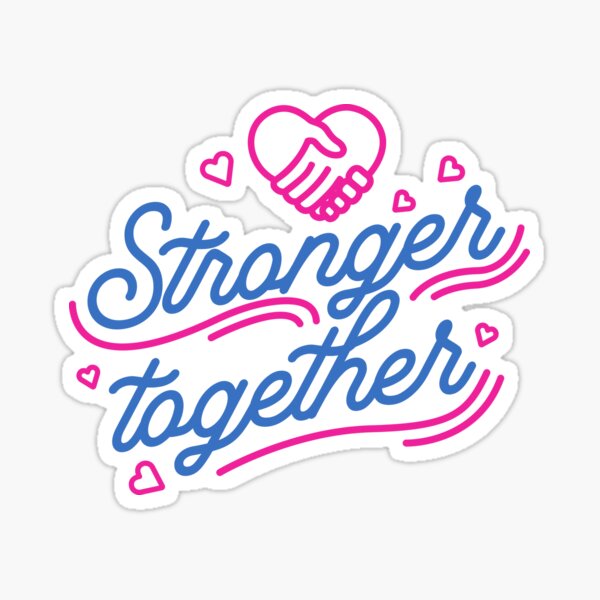 "thank you be strong" Sticker for Sale by nommm | Redbubble