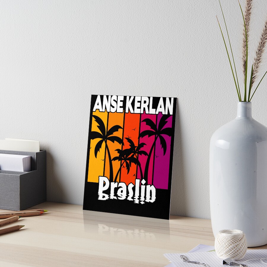 "Anse Kerlan Praslin" Art Board Print for Sale by phys | Redbubble
