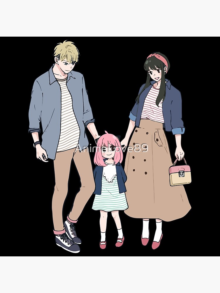 "Anya Yor Loid Forger Family" Photographic Print for Sale by ...