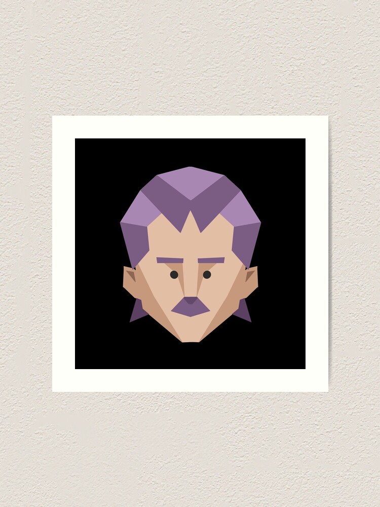 "INTJ Avatar- Architect Personality Male | MBTI Series" Art Print for ...