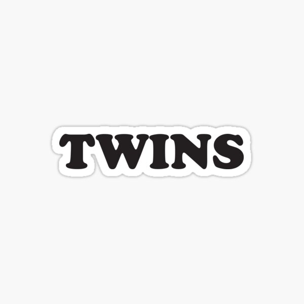 "Twins" Sticker for Sale by TheFlying6 | Redbubble