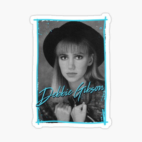 "Debbie Gibson - 80s " Sticker for Sale by husebyteitelf | Redbubble