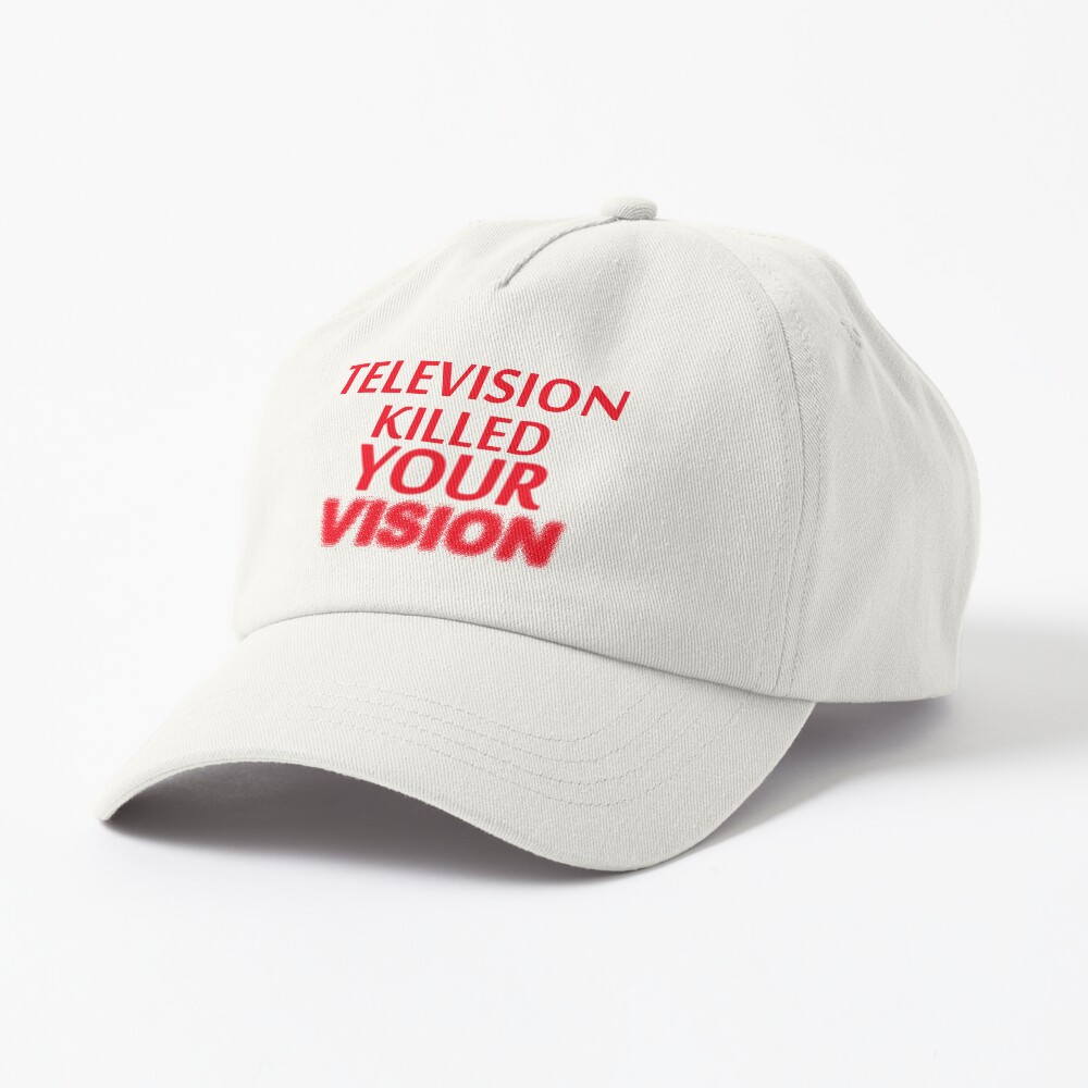 "Zrk Merch Television Killed Your Vision" Essential T-Shirt for Sale by ...