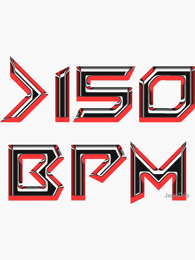 "Hardstyle" Sticker for Sale by JesusDrip | Redbubble