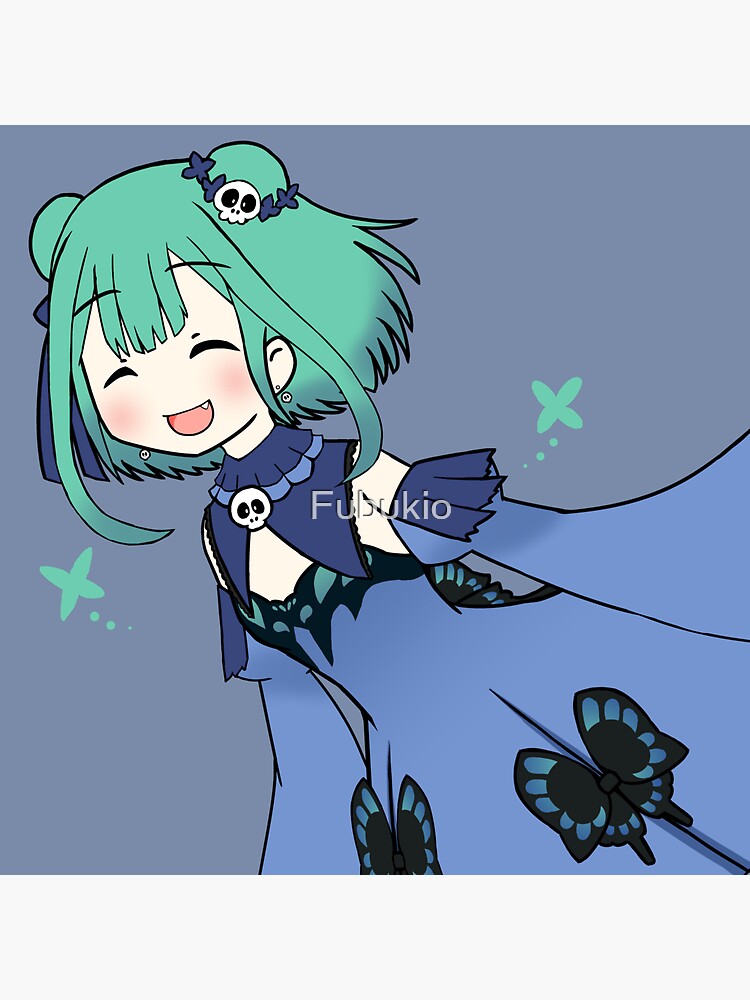 "Uruha Rushia" Sticker for Sale by Fubukio | Redbubble