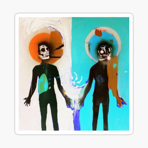 "massive splitting the atom" Sticker for Sale by BlackMarketGB | Redbubble