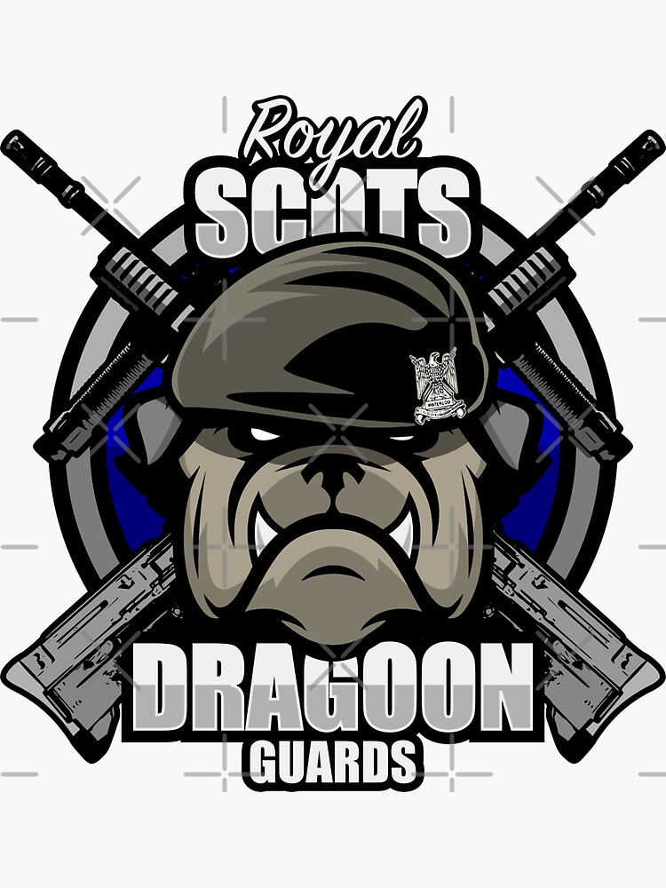 "Royal Scots Dragoon Guards" Sticker for Sale by StrongVlad | Redbubble