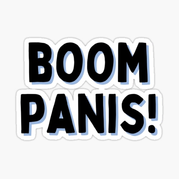 "Filipino T-Shirtfilipino funny word_ boom panes" Sticker for Sale by ...
