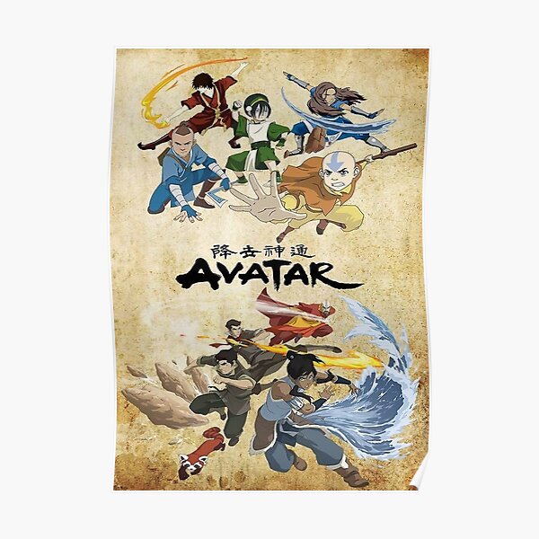 "Avatar -Team Avatar - Avatar Crew" Poster for Sale by nezharegragi ...