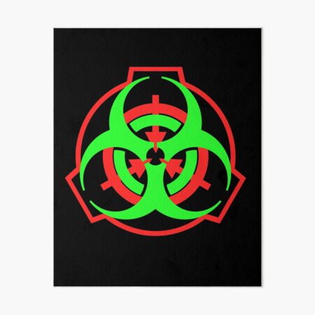 "SCP Biohazard symbol" Art Board Print by Rebellion-10 | Redbubble