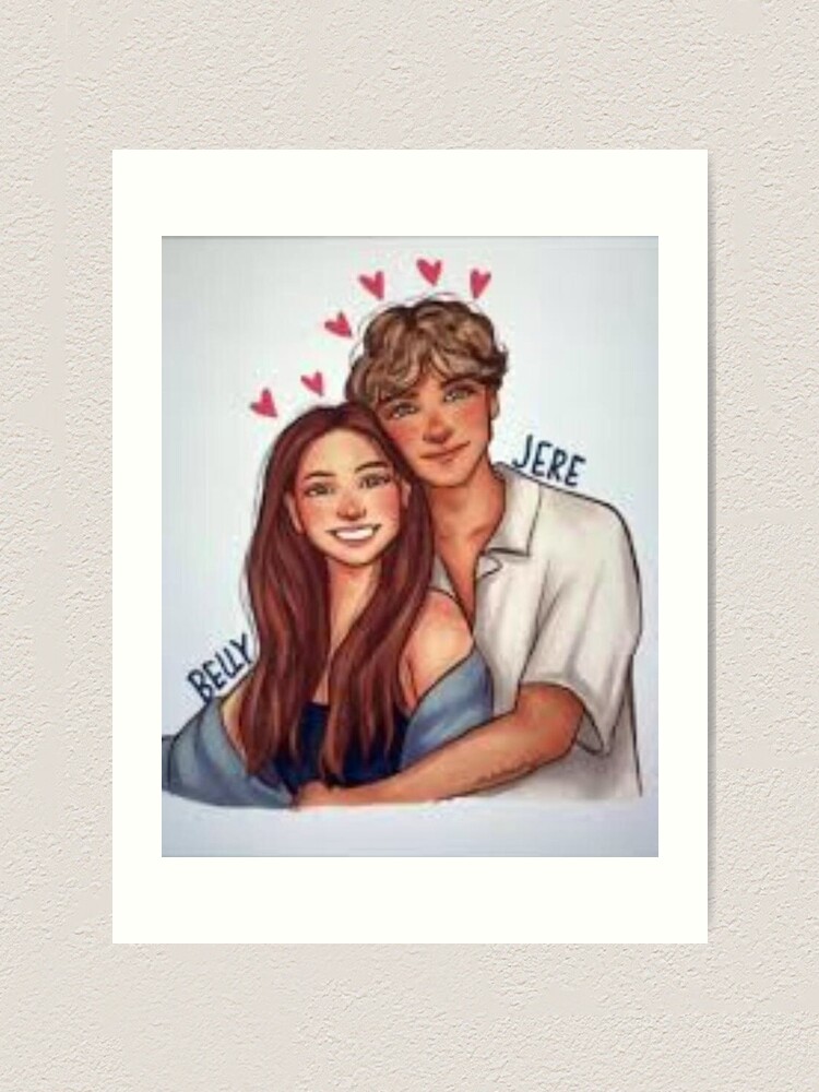 "the summer i turned pretty belly and jere" Art Print for Sale by ...