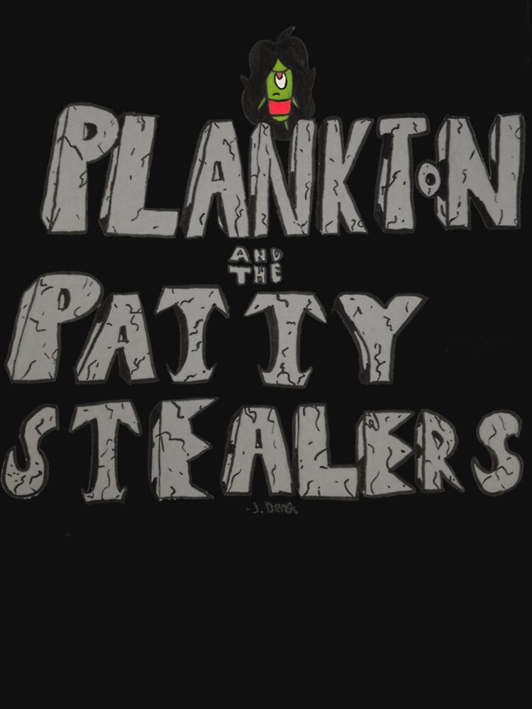 "Plankton and the Patty Stealers E" T-shirt for Sale by durnilpovia ...
