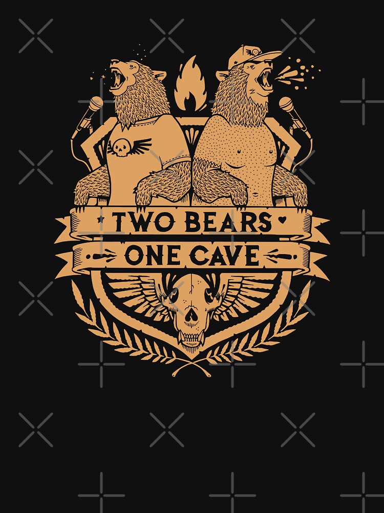 "TWO BEARS ONE CAVE BY JEREMY FISH" T-shirt for Sale by arfmanakwei4 ...