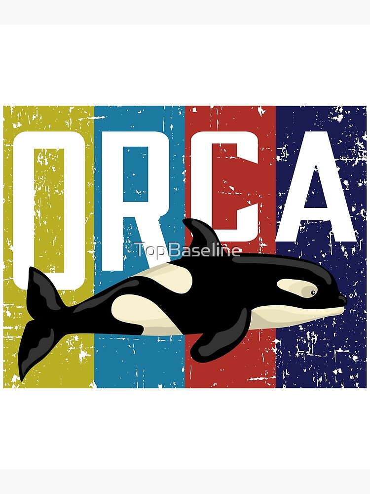 "Orca" Poster for Sale by TopBaseline | Redbubble