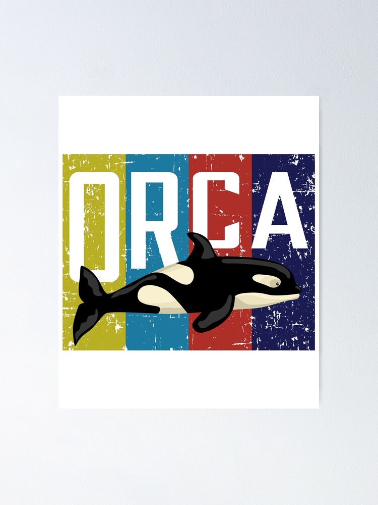 "Orca" Poster for Sale by TopBaseline | Redbubble