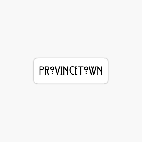"AHS Provincetown" Sticker for Sale by golden-trash | Redbubble