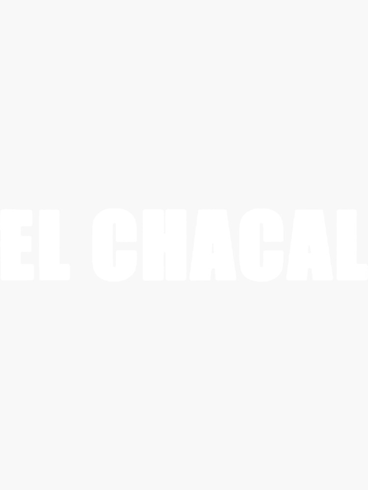 "CHACAL Cuban Singer" Sticker for Sale by ROBERTKOLLER | Redbubble