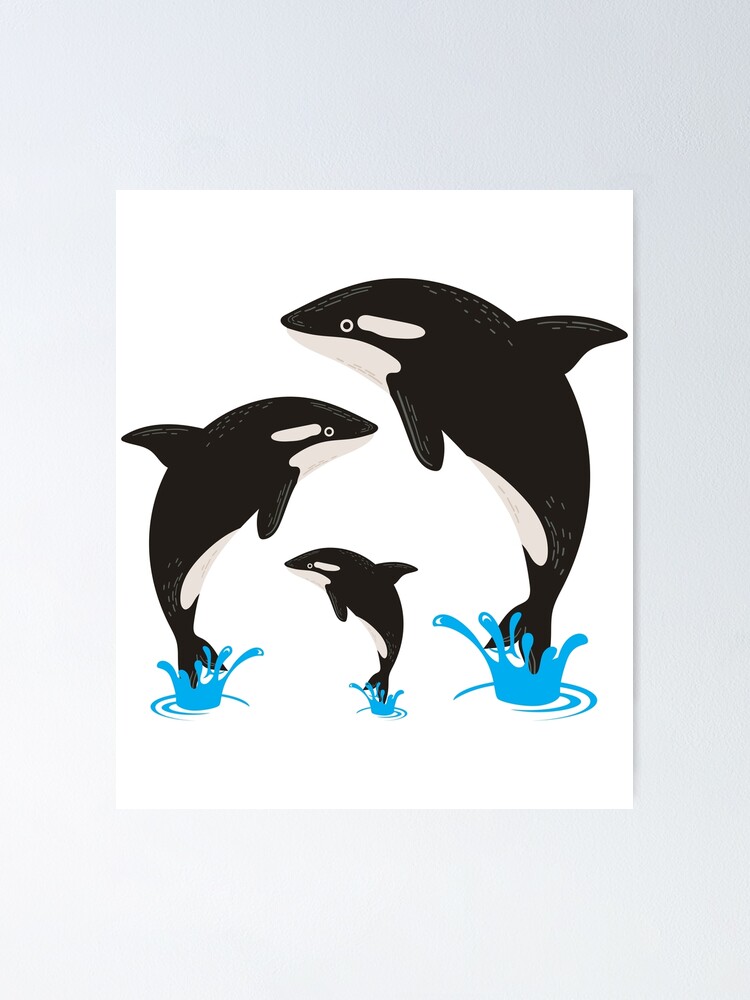 "Orca" Poster for Sale by TopBaseline | Redbubble