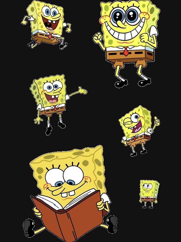 "Spongebob meme sticker pack" Art Print for Sale by lindamndma | Redbubble