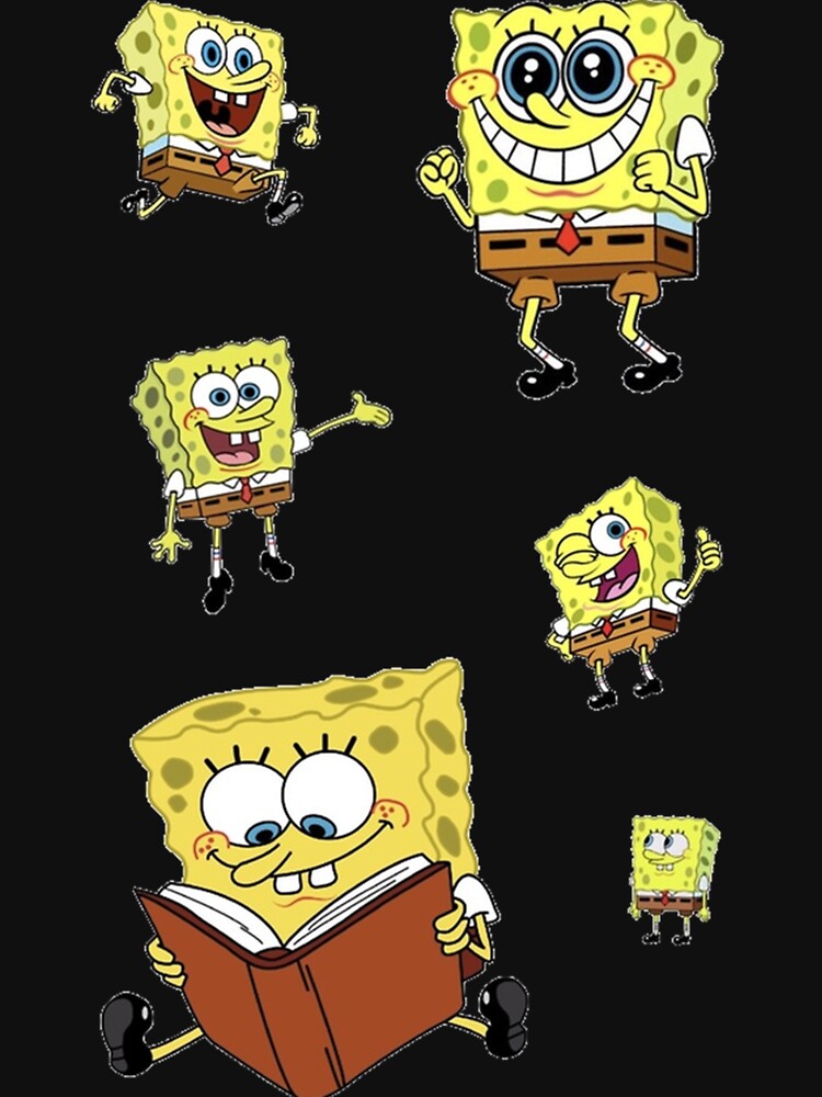 "Spongebob meme sticker pack" T-shirt for Sale by lindamndma ...