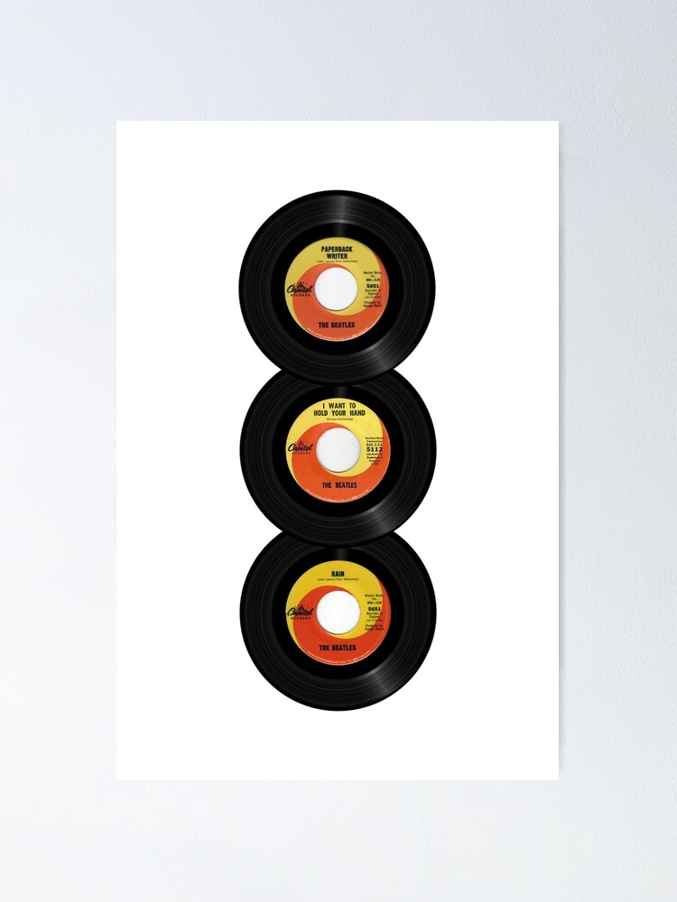 "45 Spin-Fab Four" Poster for Sale by dht2013 | Redbubble