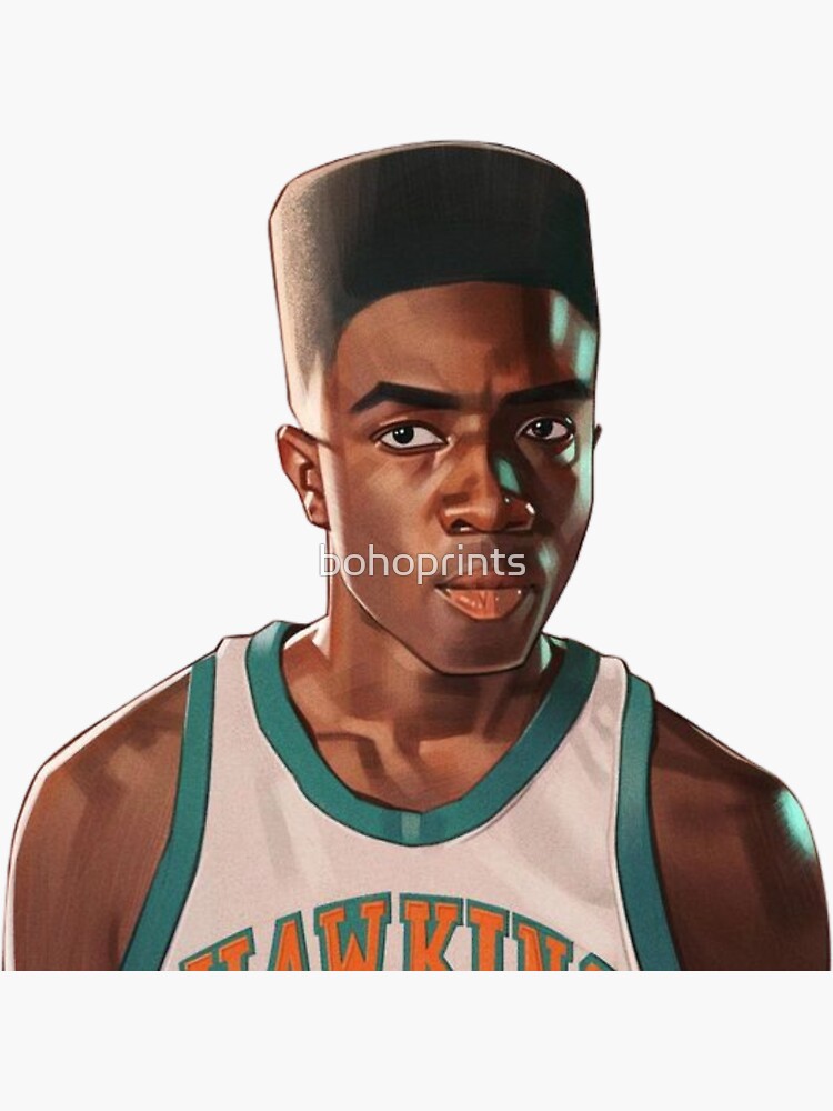 "LUCAS - Stranger Things 4" Sticker for Sale by bohoprints | Redbubble