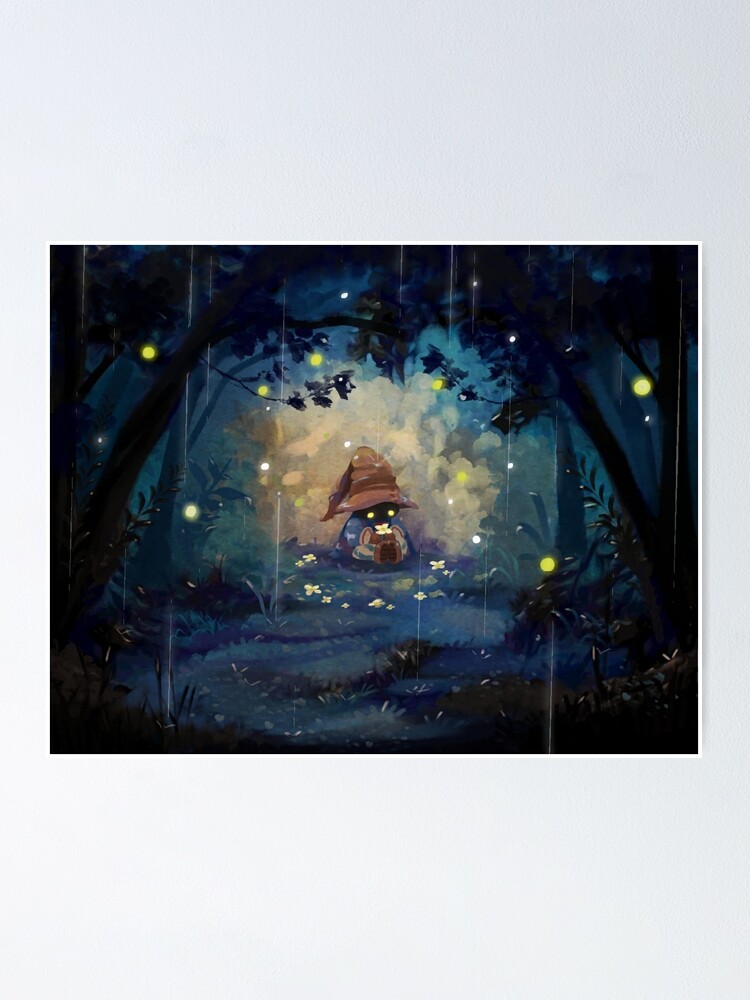 "FFIX Black Mage Vivi Ornitier - Final Fantasy" Poster for Sale by ...