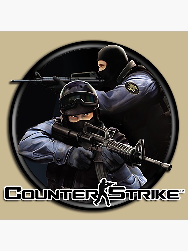 "Counter Strike" Poster for Sale by Old-Scratch | Redbubble