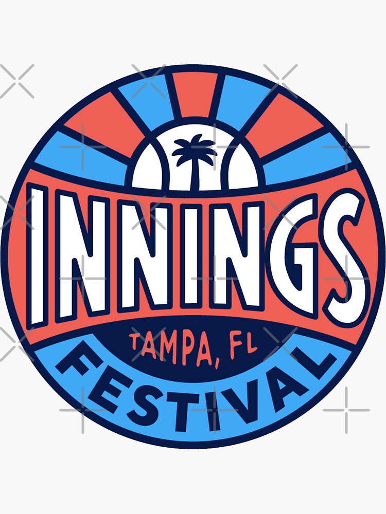 "Innings Festival" Sticker for Sale by vansroom | Redbubble