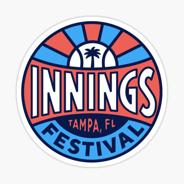 "Innings Festival" Sticker for Sale by vansroom | Redbubble