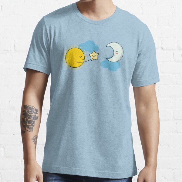 "Sun and Moon - Cute Doodles" T-shirt for Sale by raquelcatalan ...