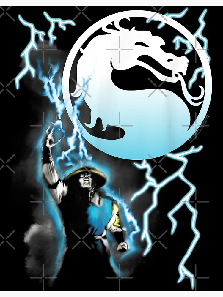 "Mortal Kombat Klassic Raiden " Poster for Sale by HeatherRiveraa | Redbubble