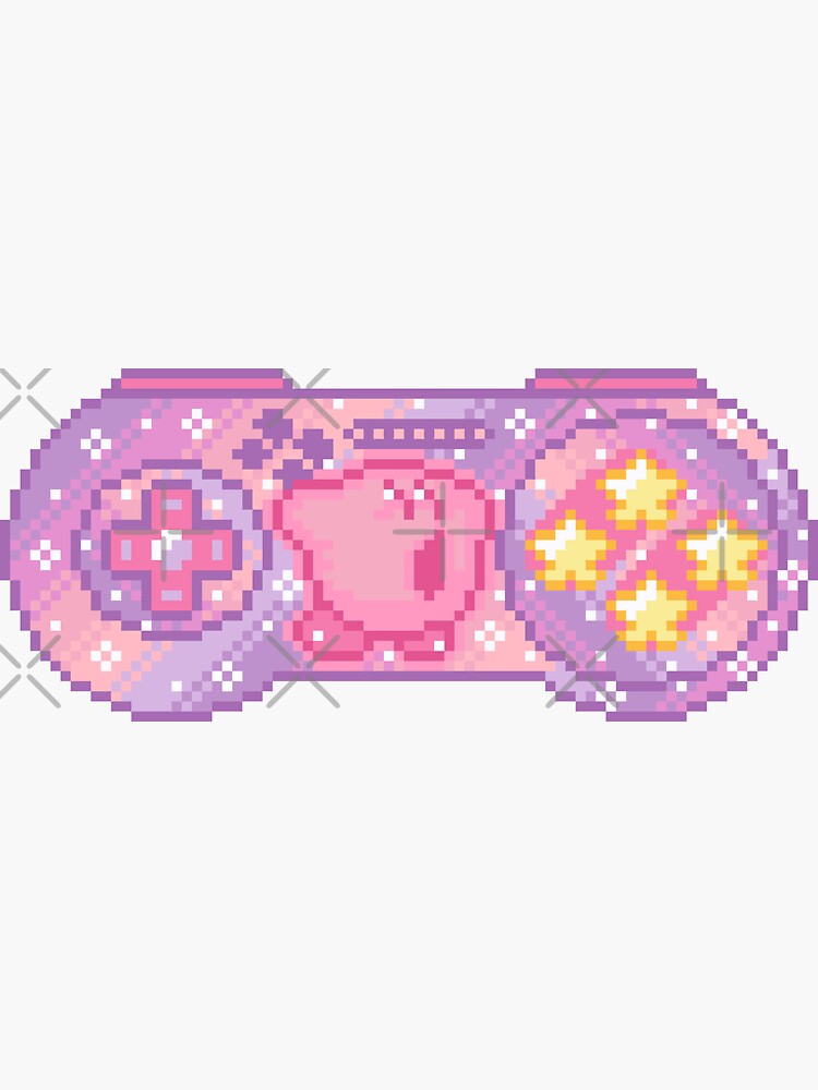 "Galaxy Controller Pixel Art" Sticker for Sale by AlleenasPixels ...