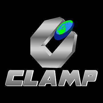 "Clamp Enterprises Logo" Sticker for Sale by robotghost | Redbubble